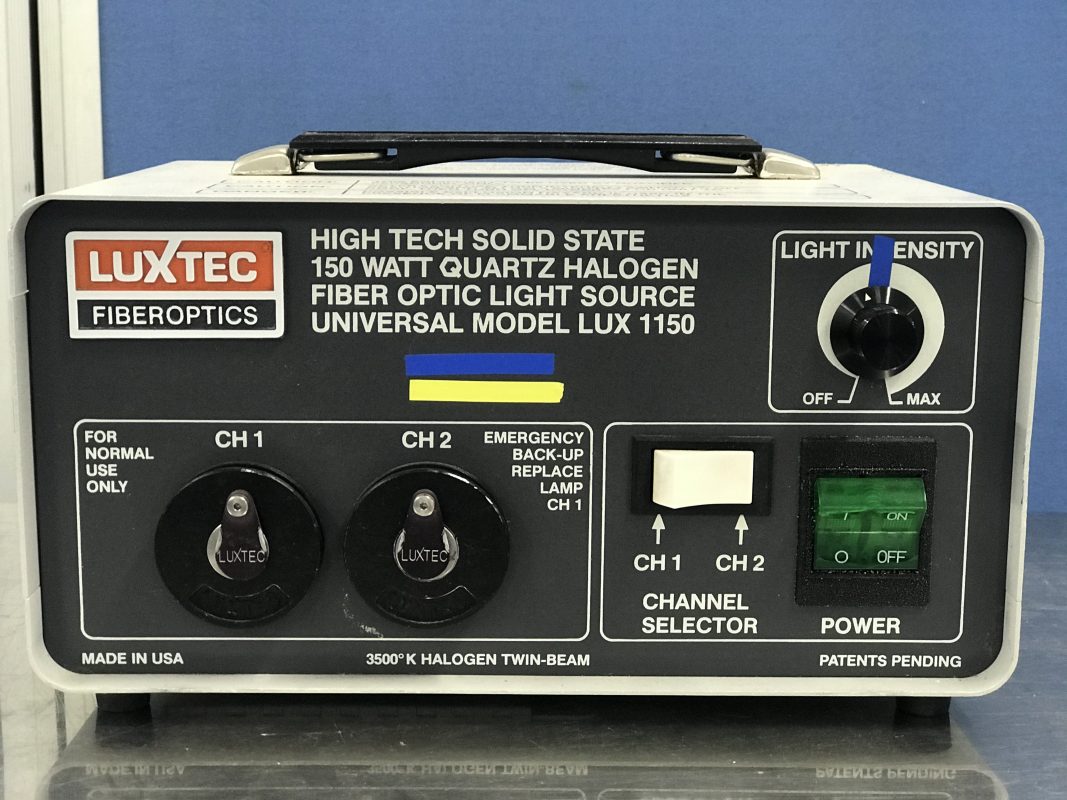 Luxtec Fibreoptics 35k halogen twinbeam 1150 lux Light source - MC Medical