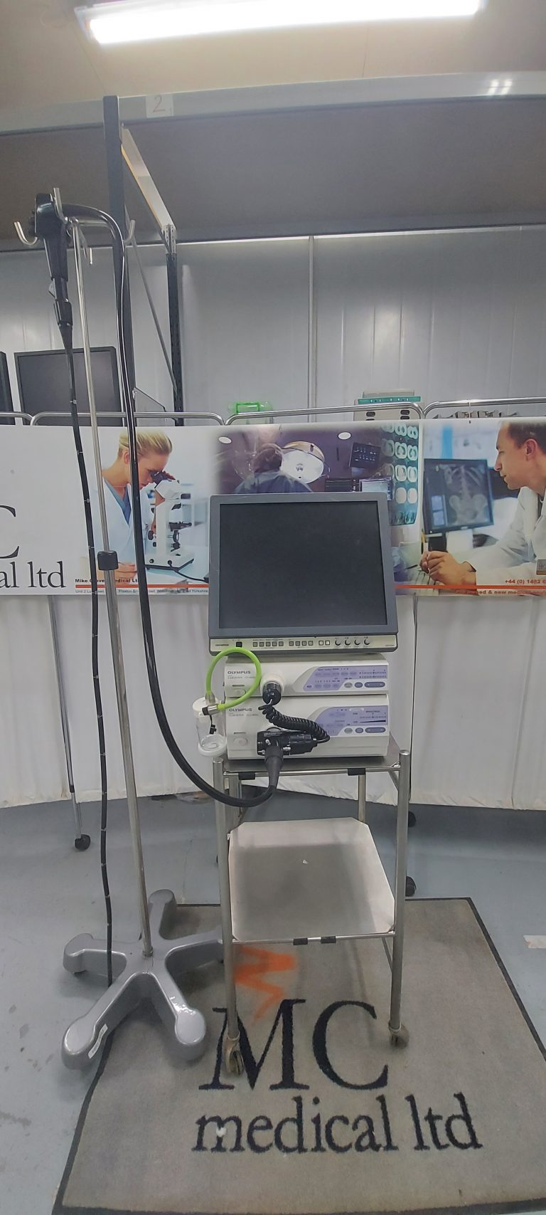 Olympus stack system with monitor - MC Medical