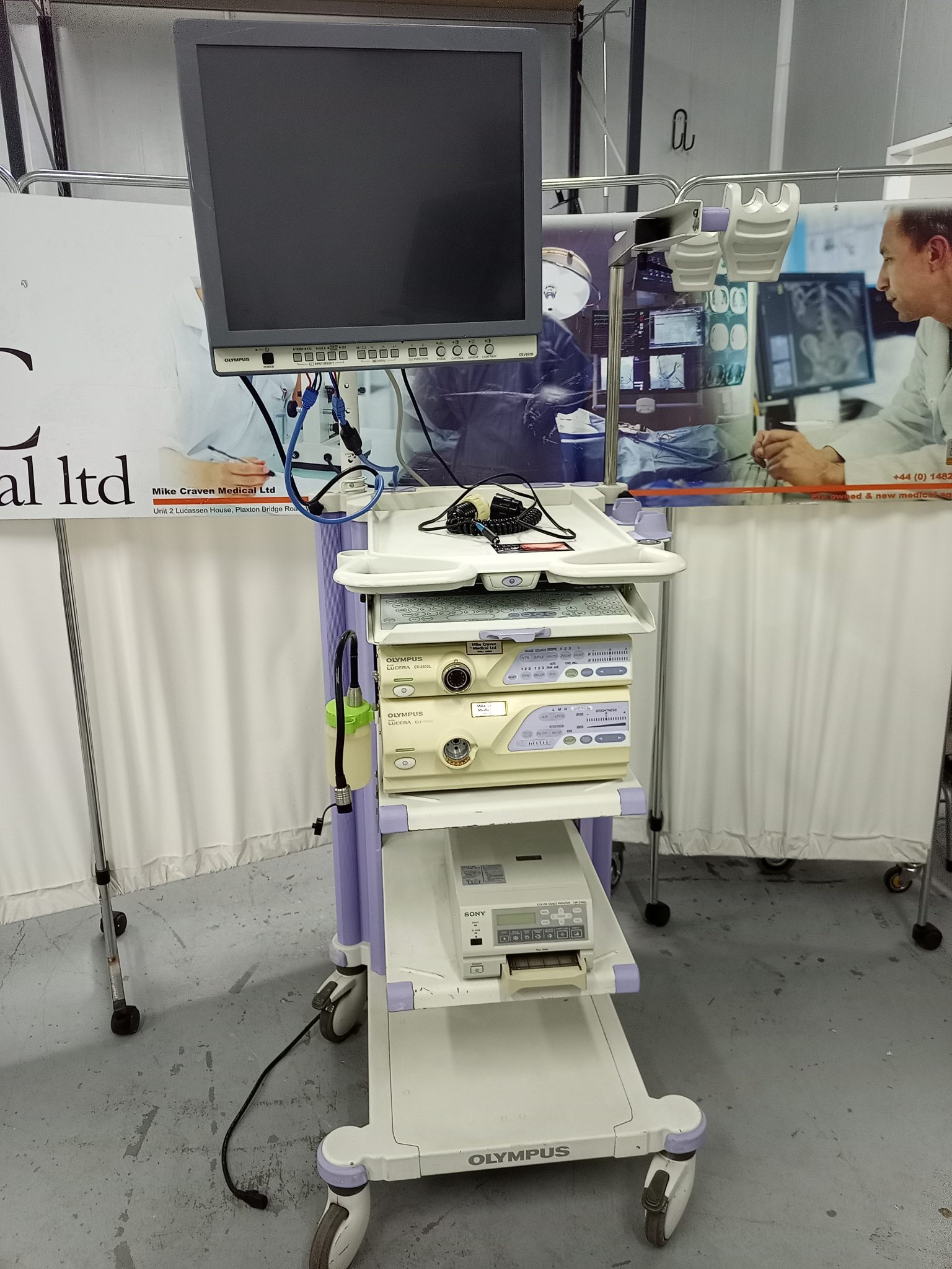 Olympus CV 260 Endoscopy Stack System - MC Medical
