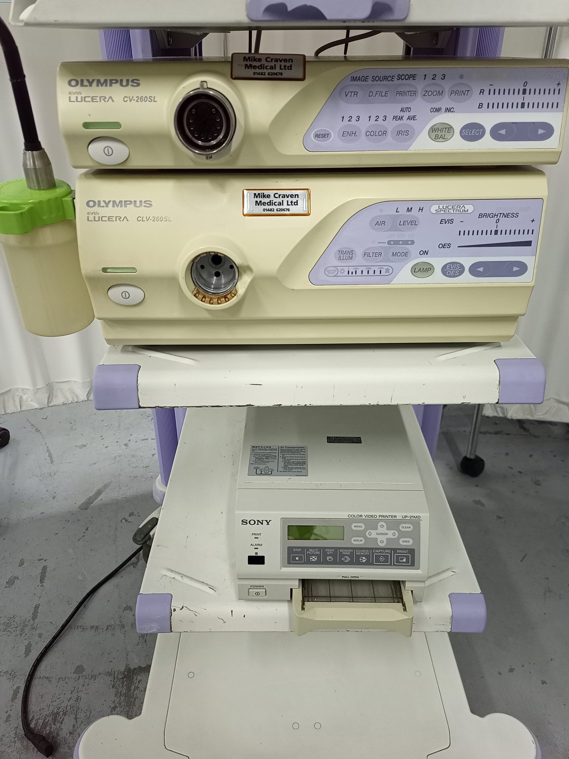 Olympus CV 260 Endoscopy Stack System - MC Medical