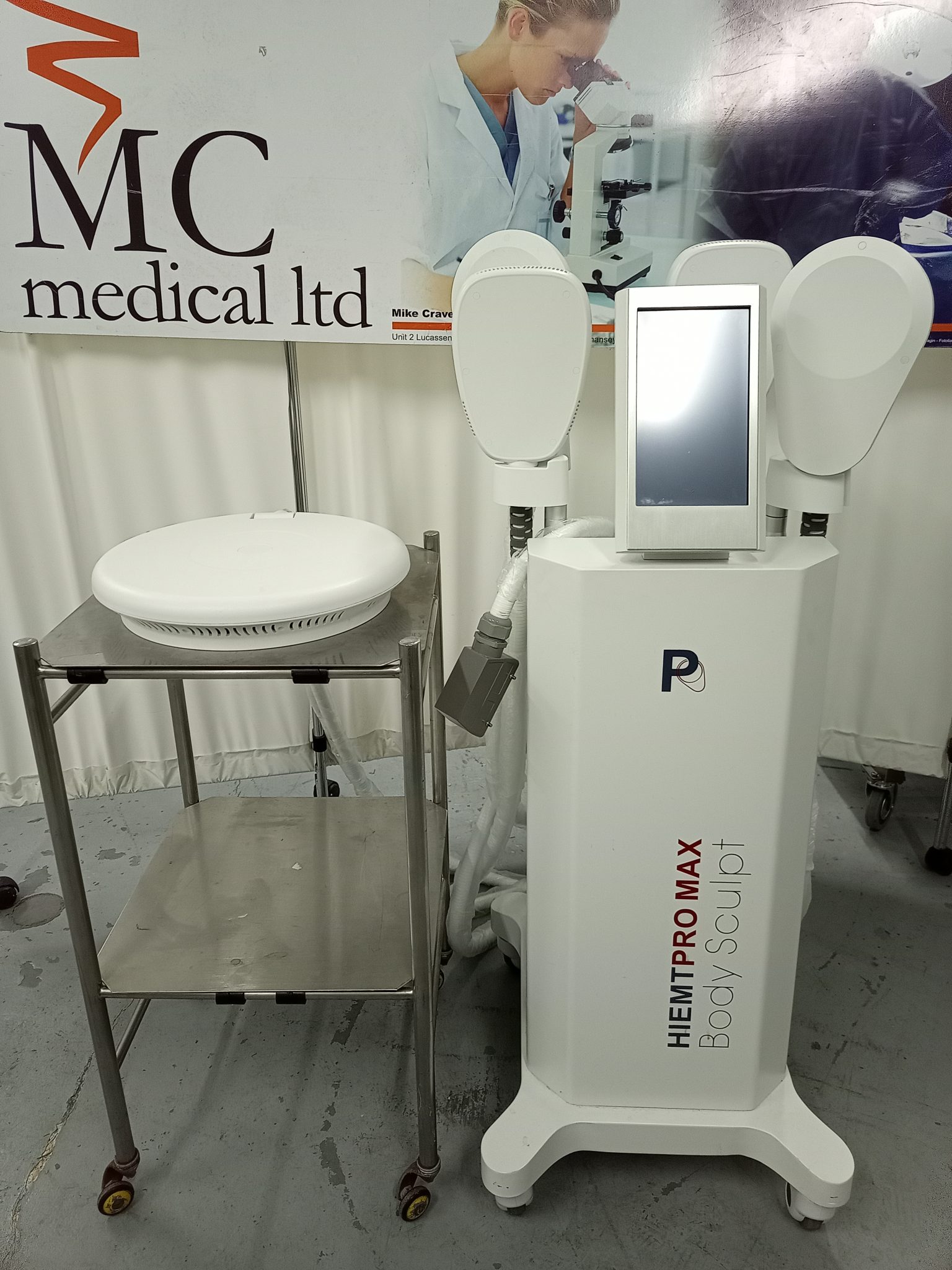 HI-EMT Pro Max - Ultrasound body sculpting Unit Including Pelvic Floor Pad - MC Medical